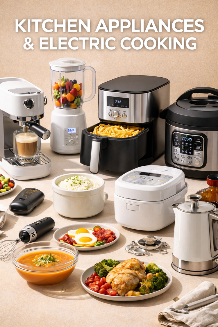 Kitchen Appliances & Electric Cooking – Techsavy